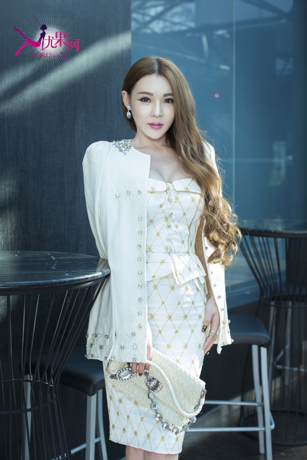 UGirls 尤果写真 No.061 美女林妃媛Mode连体内衣难遮乳晕！ - 美丝网